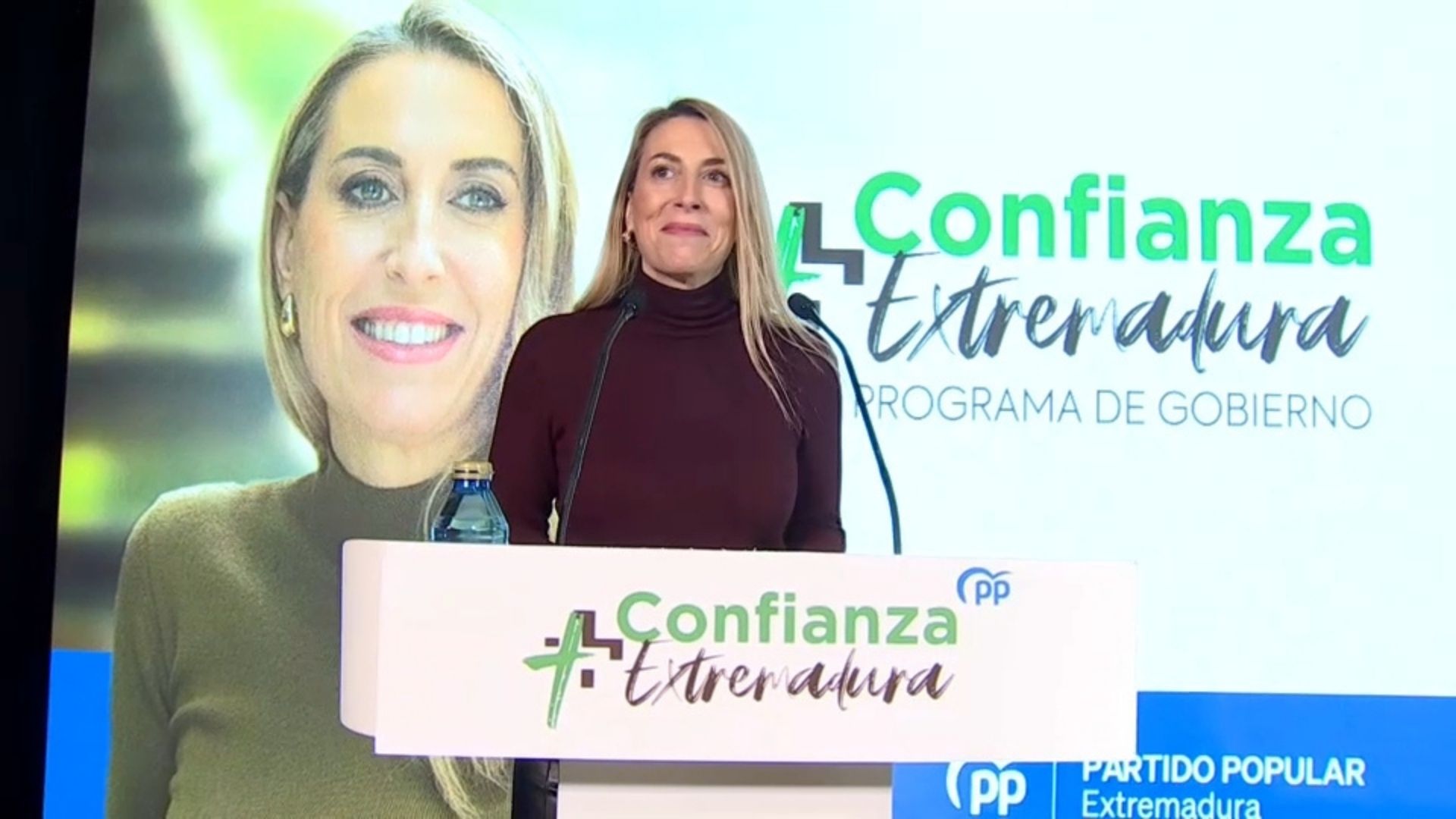 María Guardiola presenta el programa electoral del PP con 608 medidas para impulsar Extremadura ...